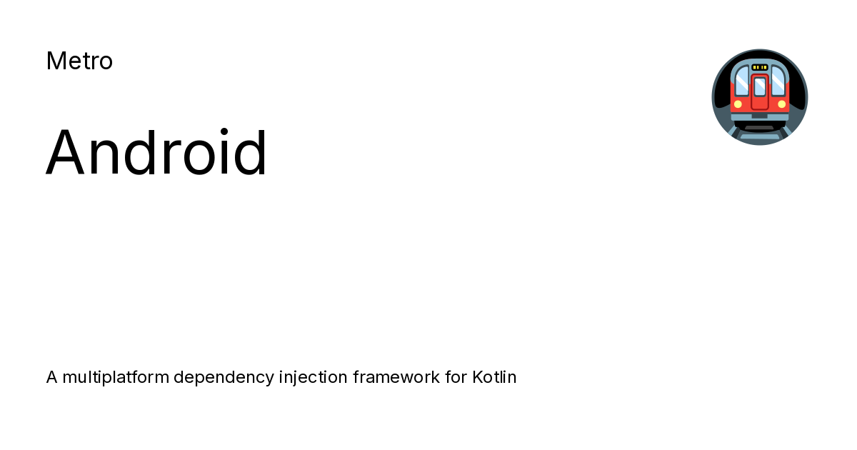 Android - Metro